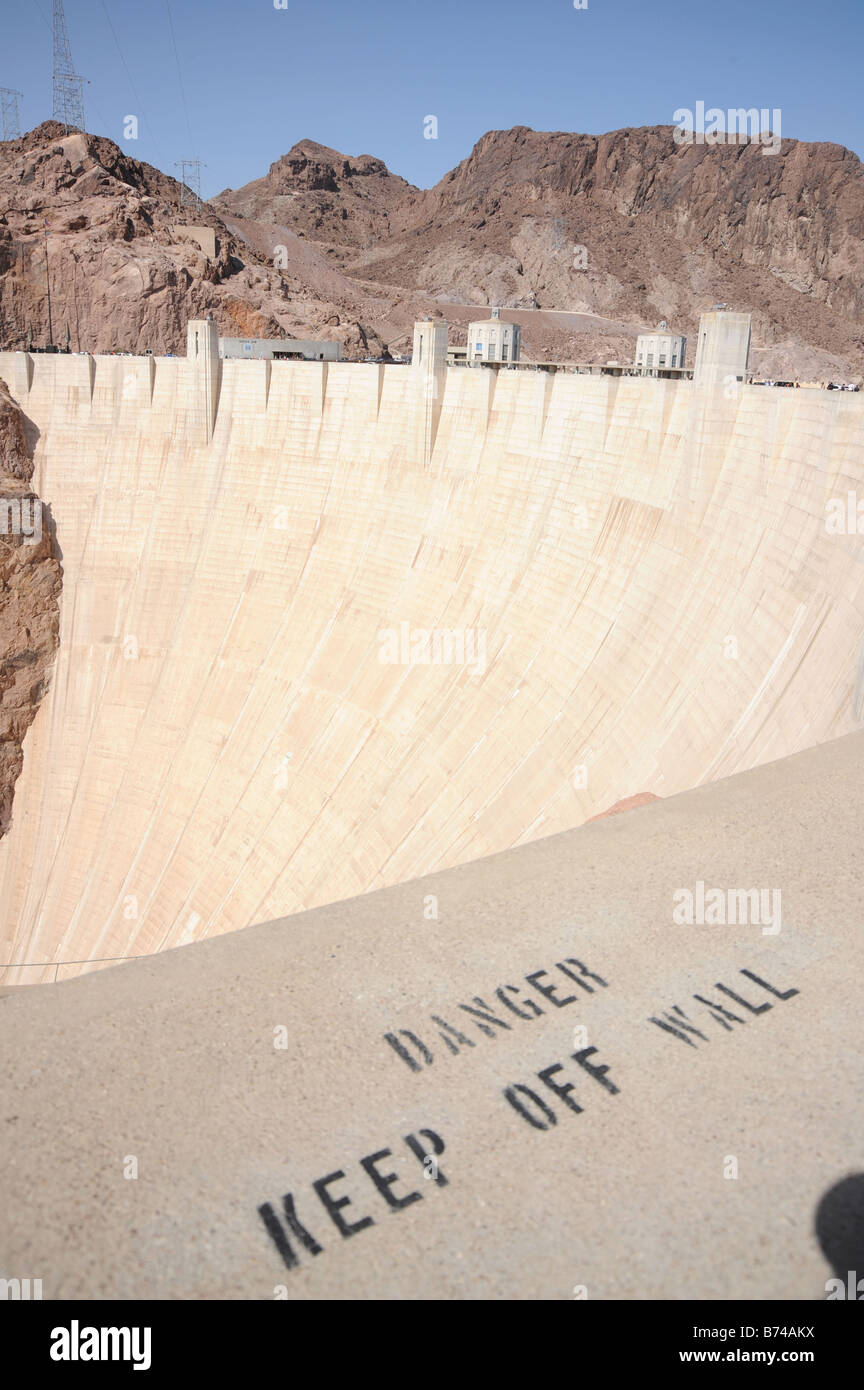 Hoover dam sign hoover dam hi-res stock photography and images - Alamy
