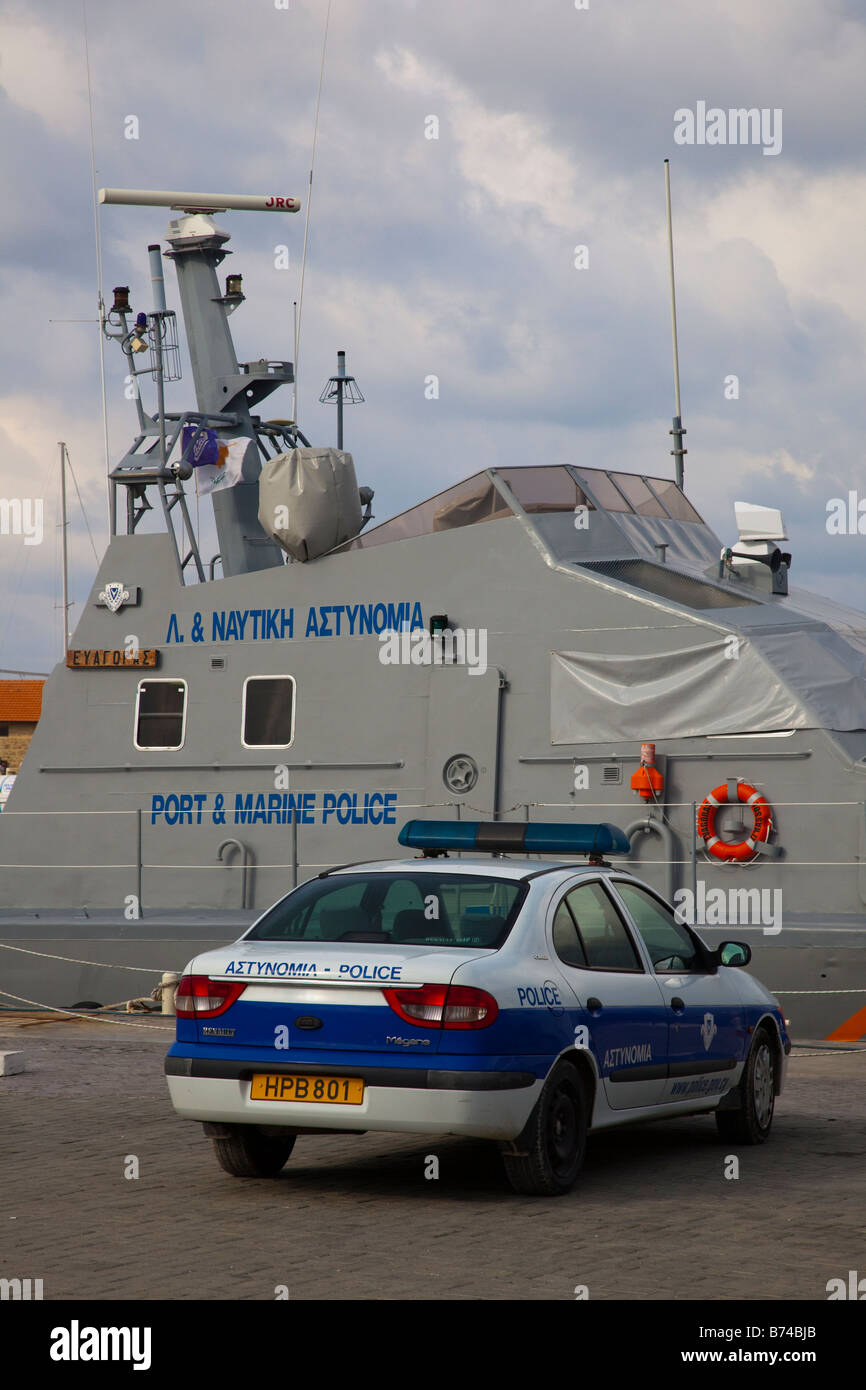 Cyprus police car hi-res stock photography and images - Alamy