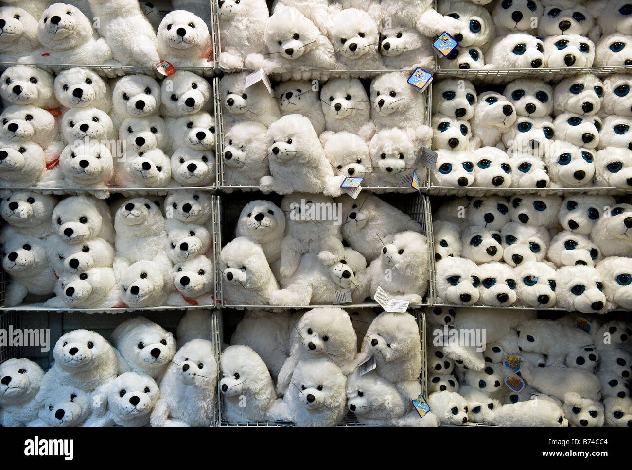 Stuffed animals in a store Stock Photo - Alamy