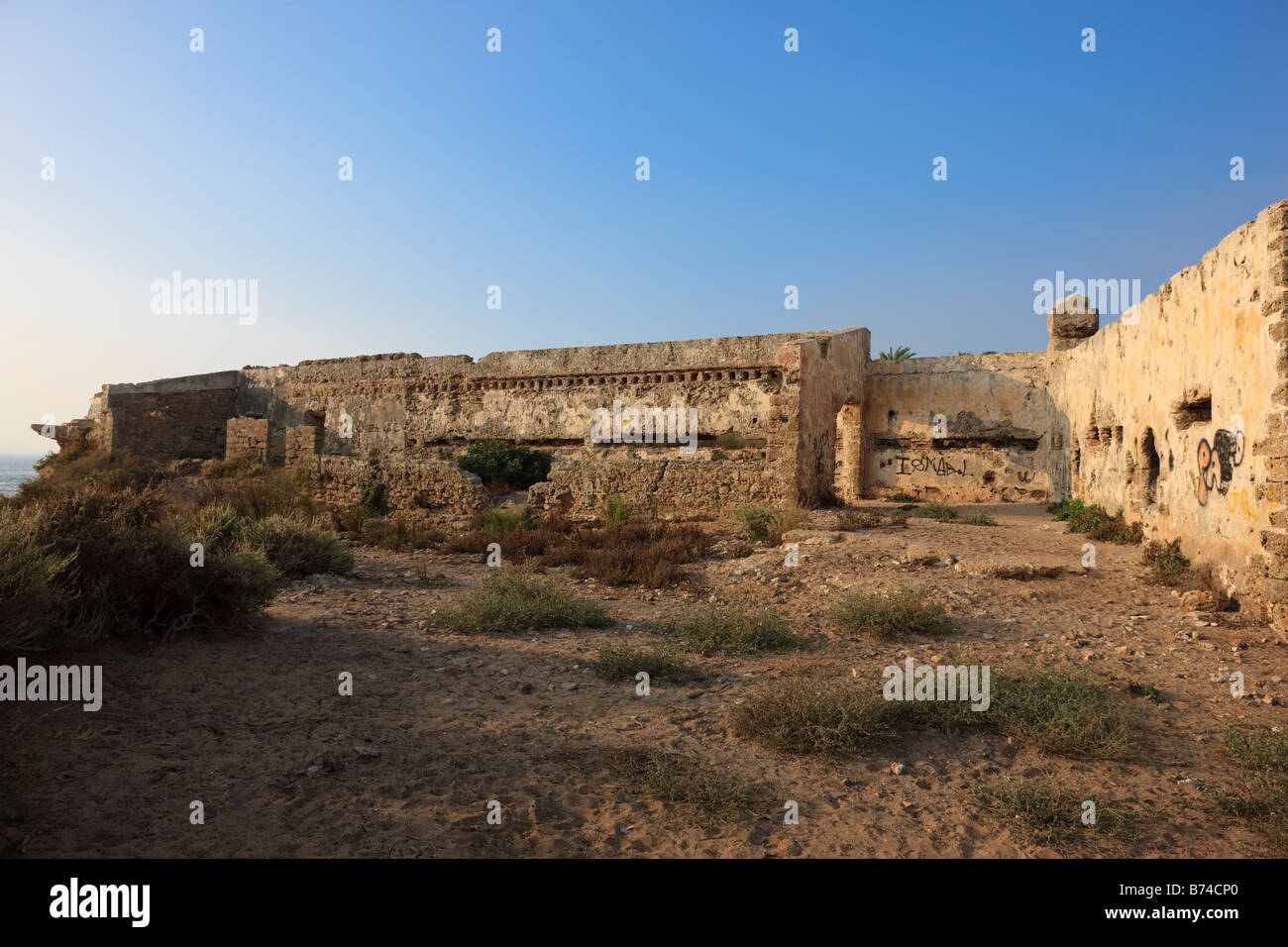 The remains of the old French fort El Puerto de Santa Maria Cadiz 2008 ...