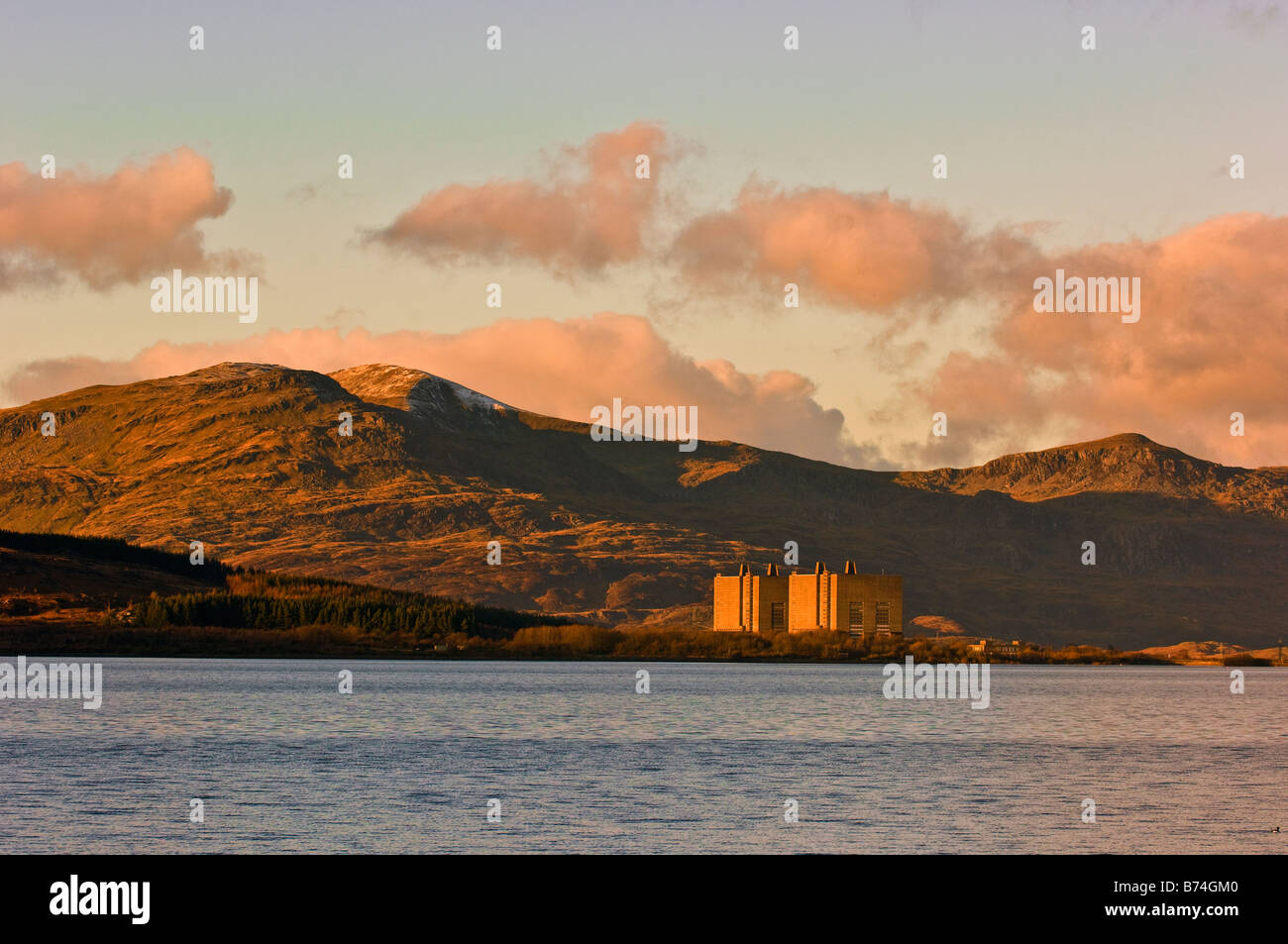 Magnox North Nuclear Power Station Trawsfynydd Gwynedd Stock Photo - Alamy