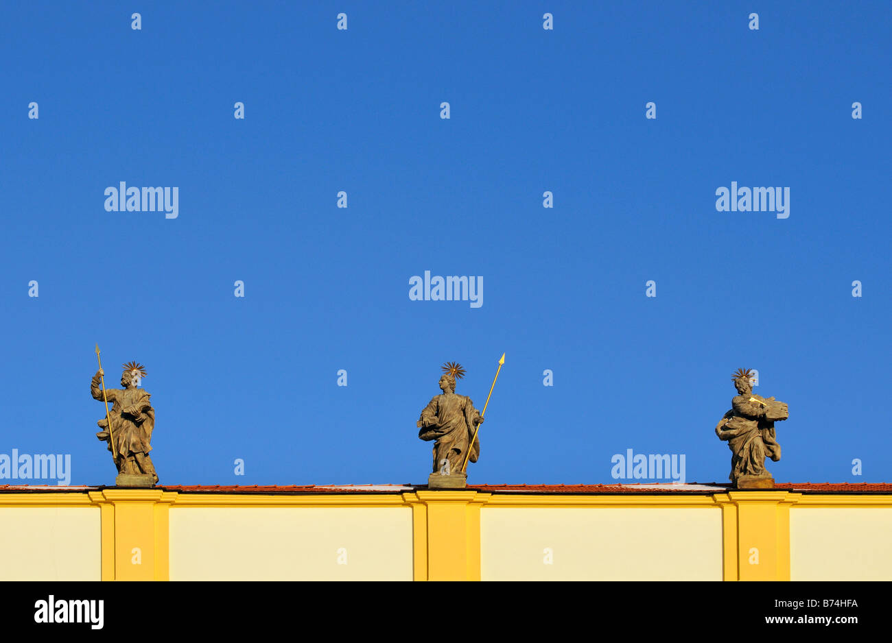 Baroque Statues of Saints Basilica Minor Church of Visitation of Virgin ...