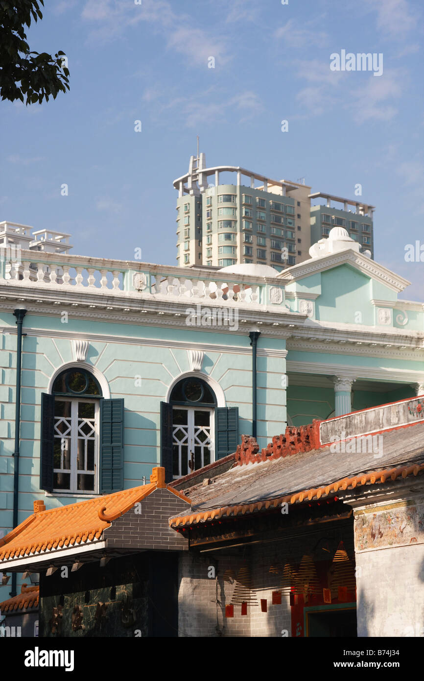 Museum Of Taipa And Coloane History Tin Hau Temple And Modern Apartment ...