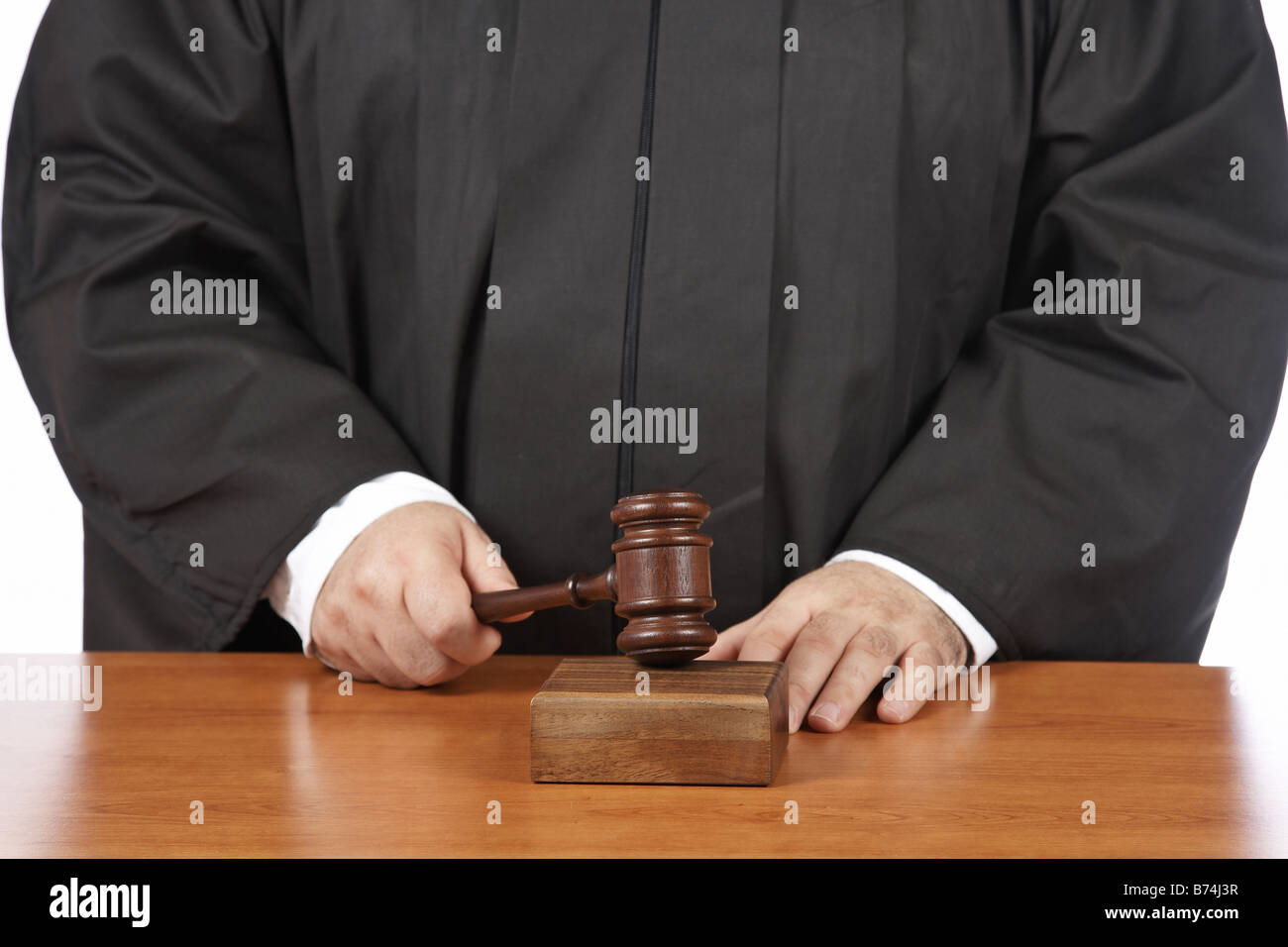 Judge judgement courtroom Cut Out Stock Images & Pictures - Alamy