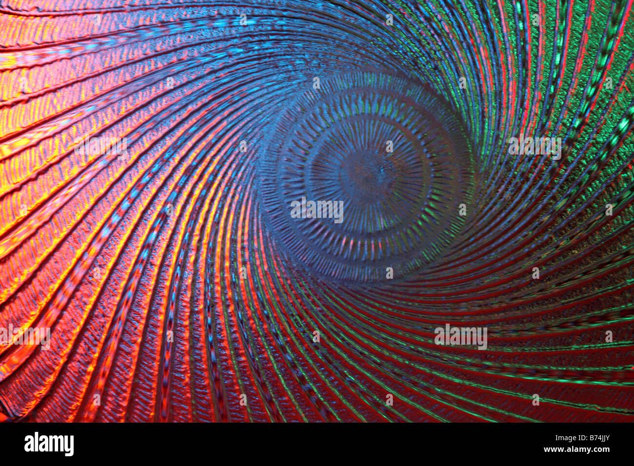 A glass pattern with lights Stock Photo - Alamy