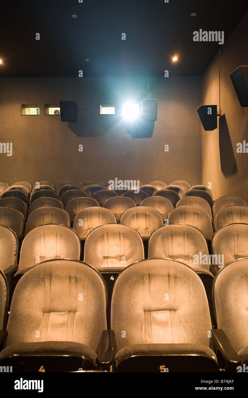Empty small cinema auditorium hi-res stock photography and images - Alamy
