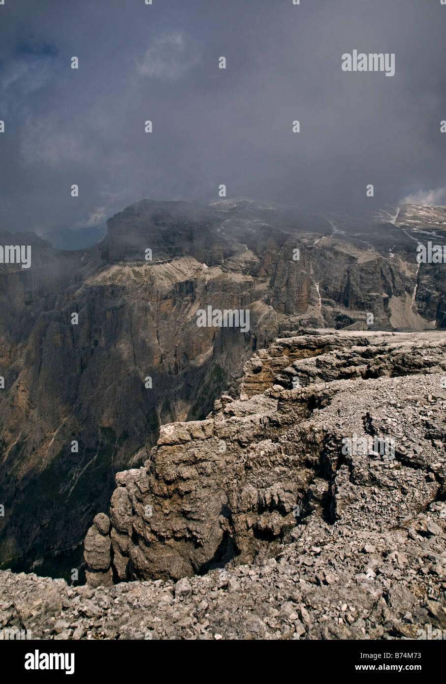 Pordoi dolomites hi-res stock photography and images - Alamy