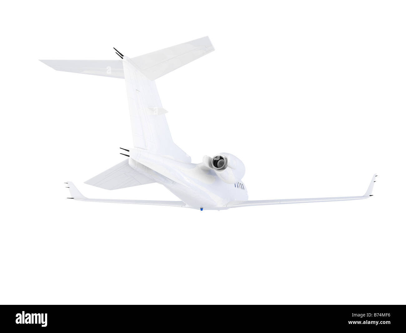 isolated jet airplane on a white background Stock Photo - Alamy