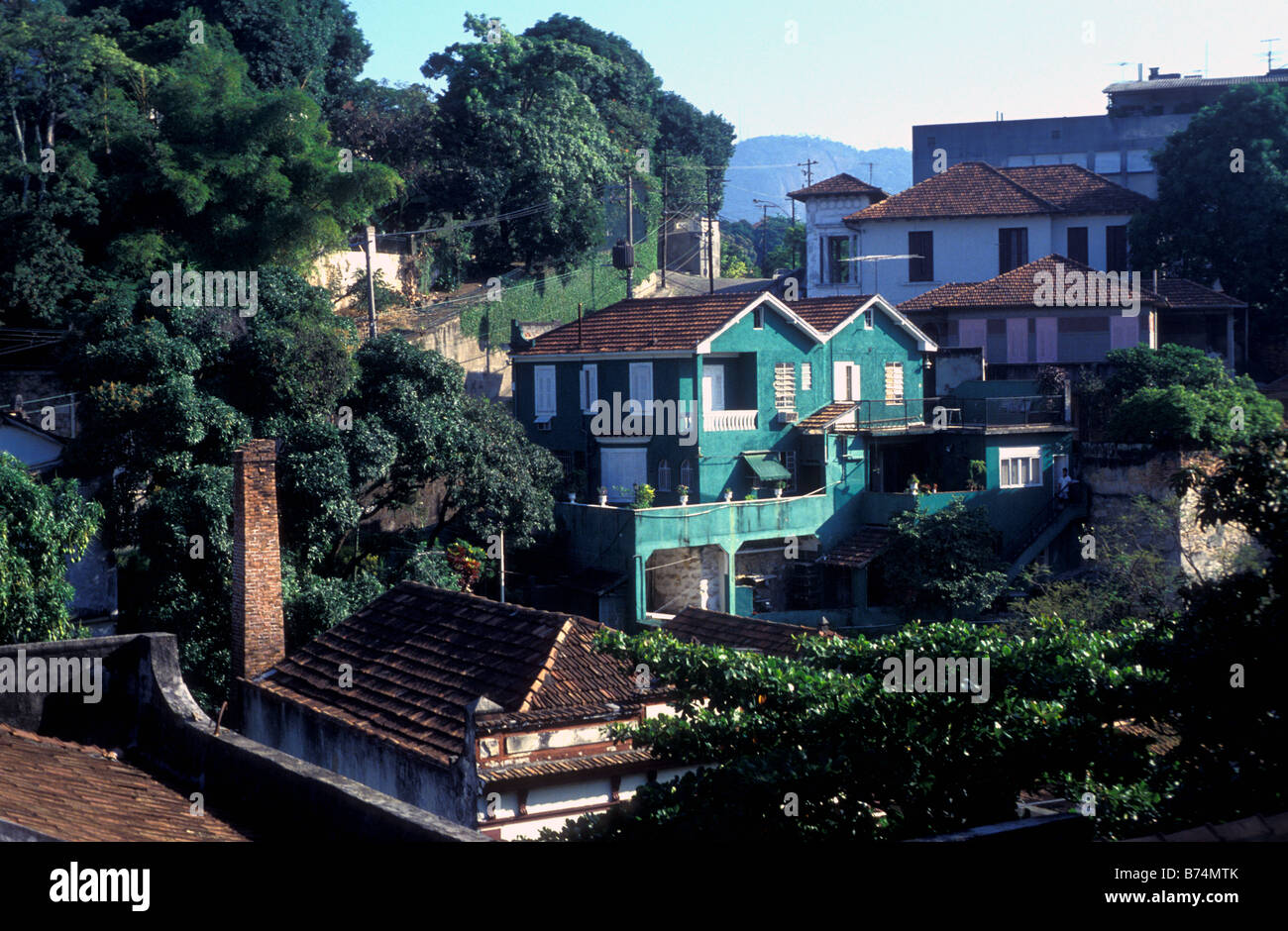 santa teresa scene rio de janeiro brazil Stock Photo - Alamy