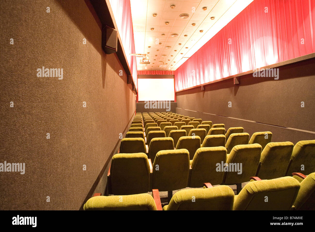 empty small cinema auditorium Stock Photo - Alamy