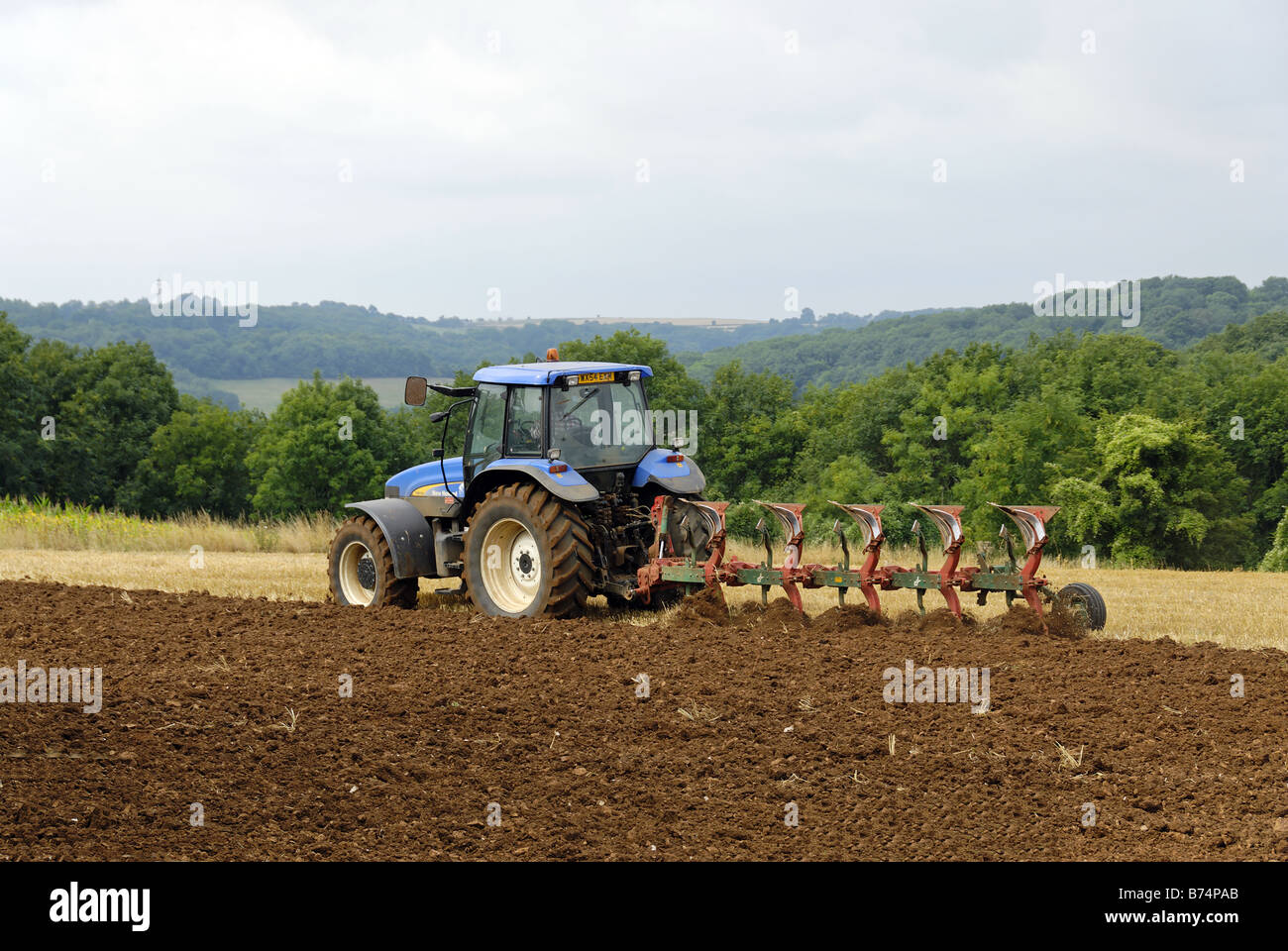 Soil ploughing hi-res stock photography and images - Alamy