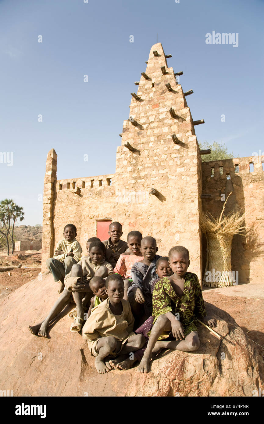 Children Playing In Front Of Mosque High Resolution Stock Photography ...