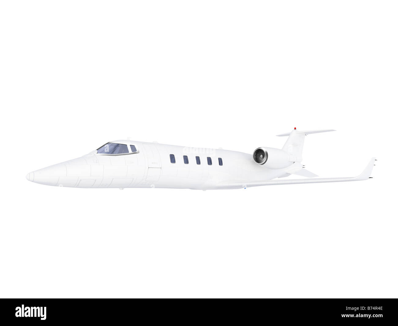 isolated jet airplane on a white background Stock Photo - Alamy