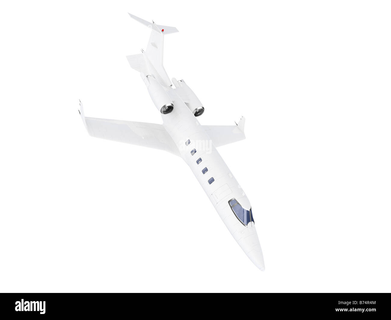 isolated jet airplane on a white background Stock Photo - Alamy