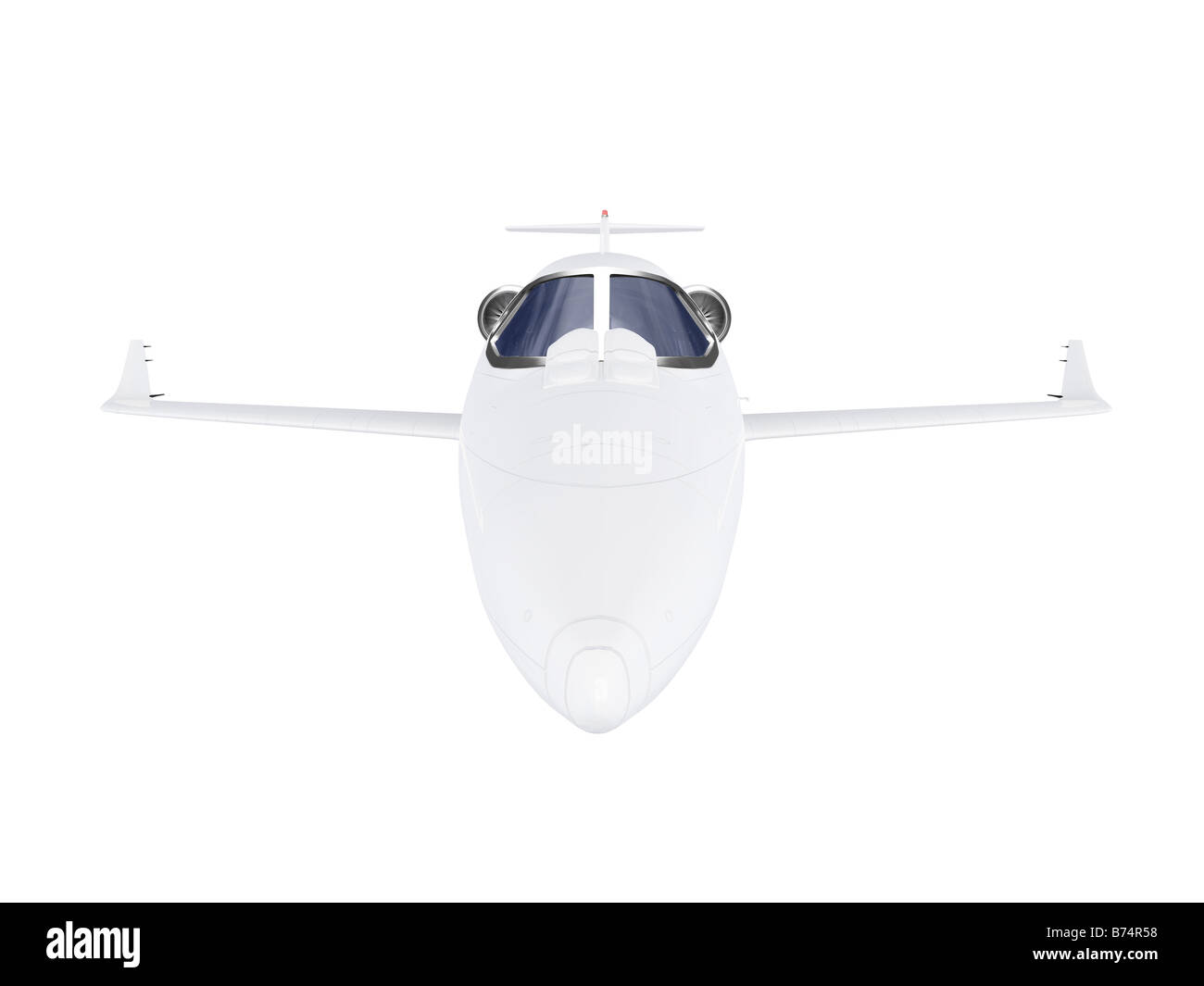 isolated jet airplane on a white background Stock Photo - Alamy