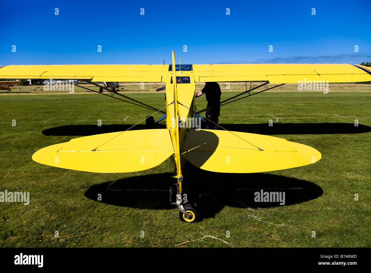 Aircraft at Cascade Air Park, fly-in Snohomish, Washington, USA Stock ...