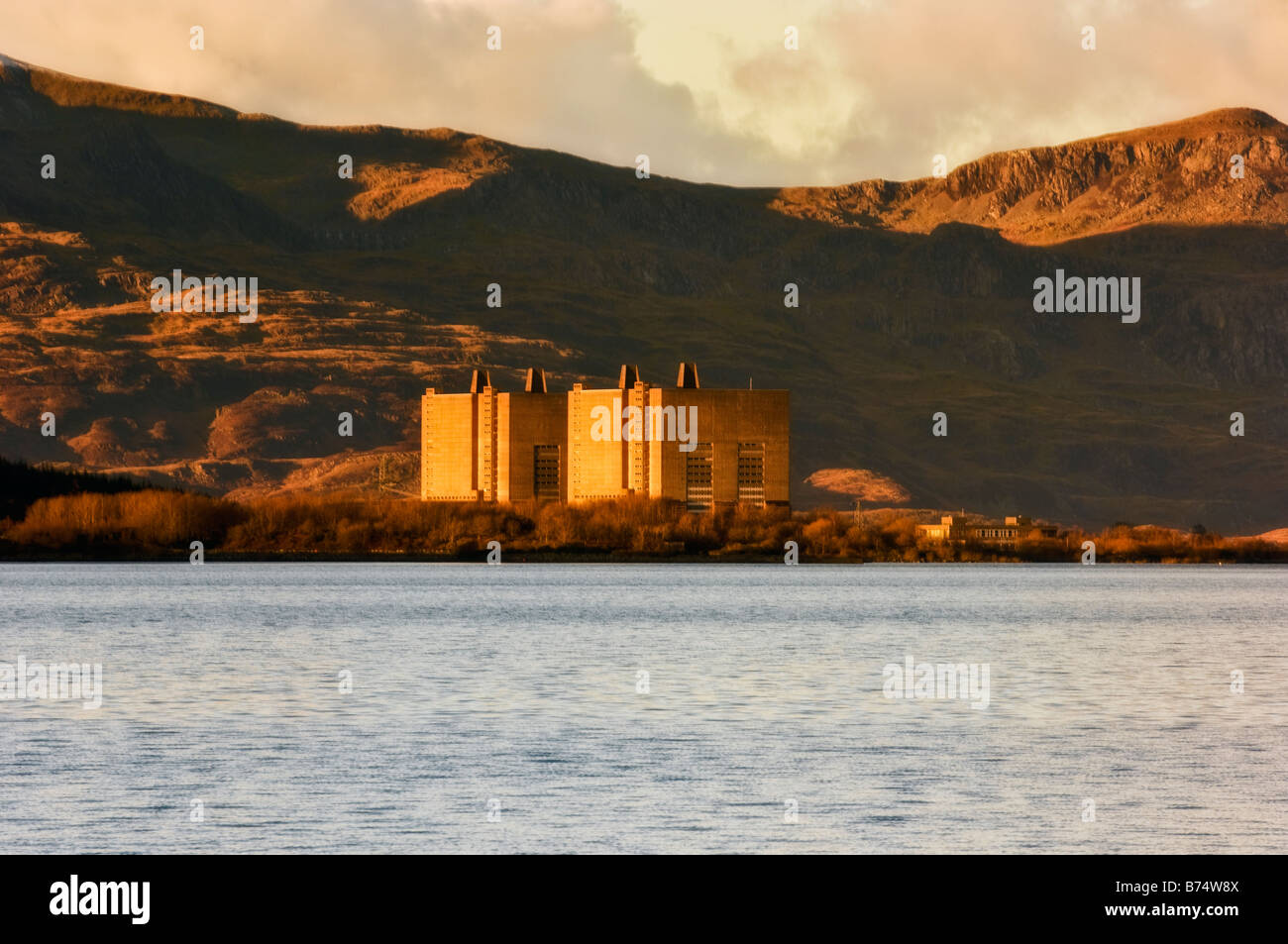 Magnox North Nuclear Power Station Trawsfynydd Gwynedd Stock Photo - Alamy