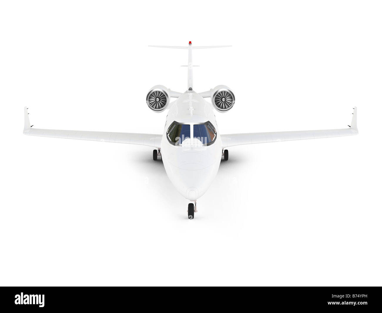 isolated jet airplane on a white background Stock Photo - Alamy