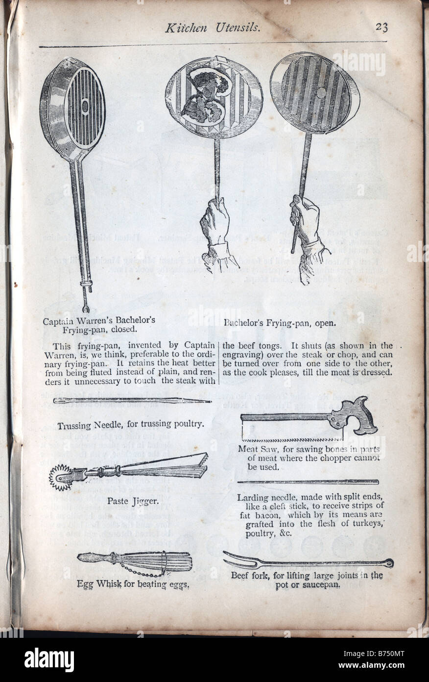 1800s kitchen hi-res stock photography and images - Alamy