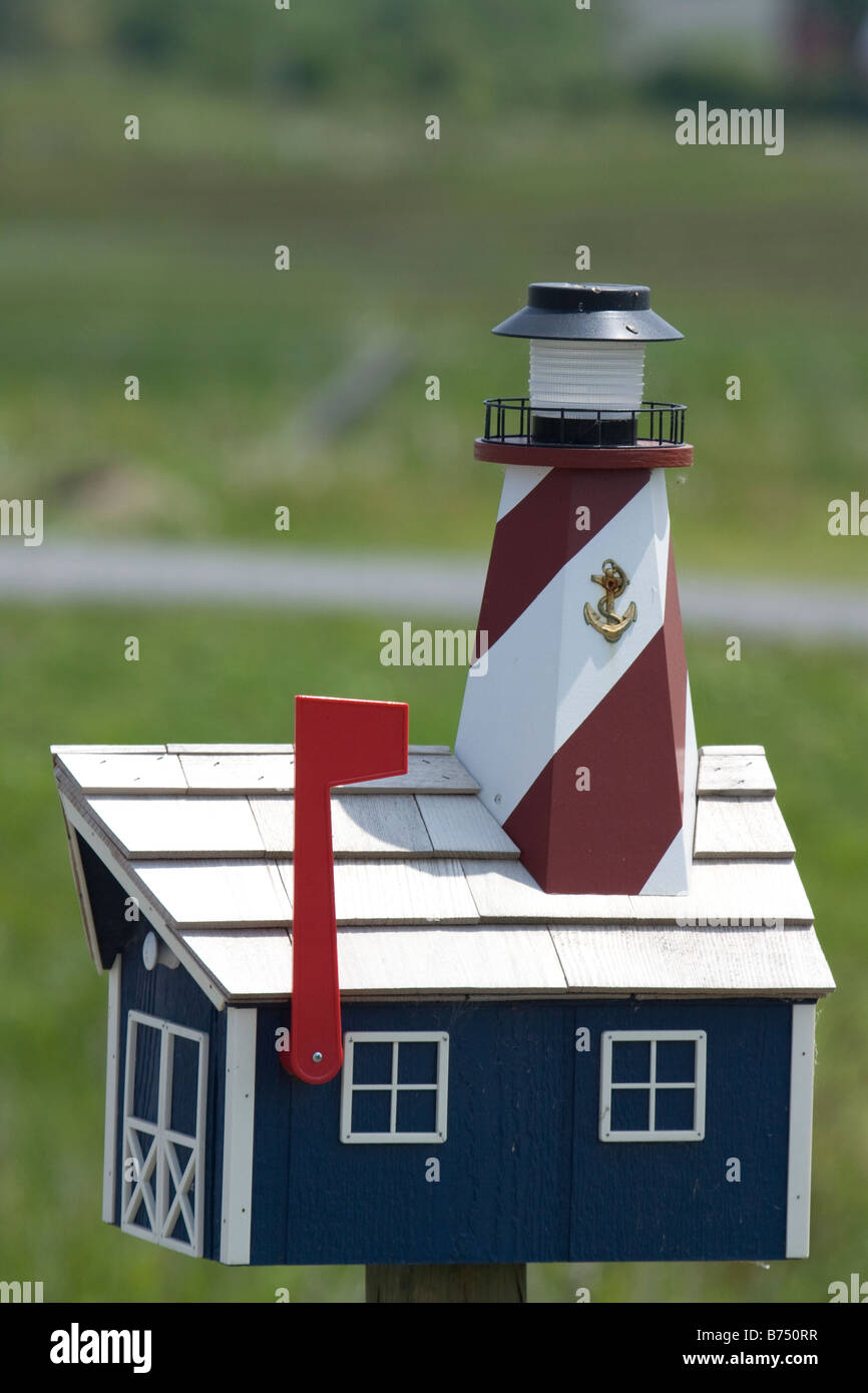Lighthouse mailbox hi-res stock photography and images - Alamy