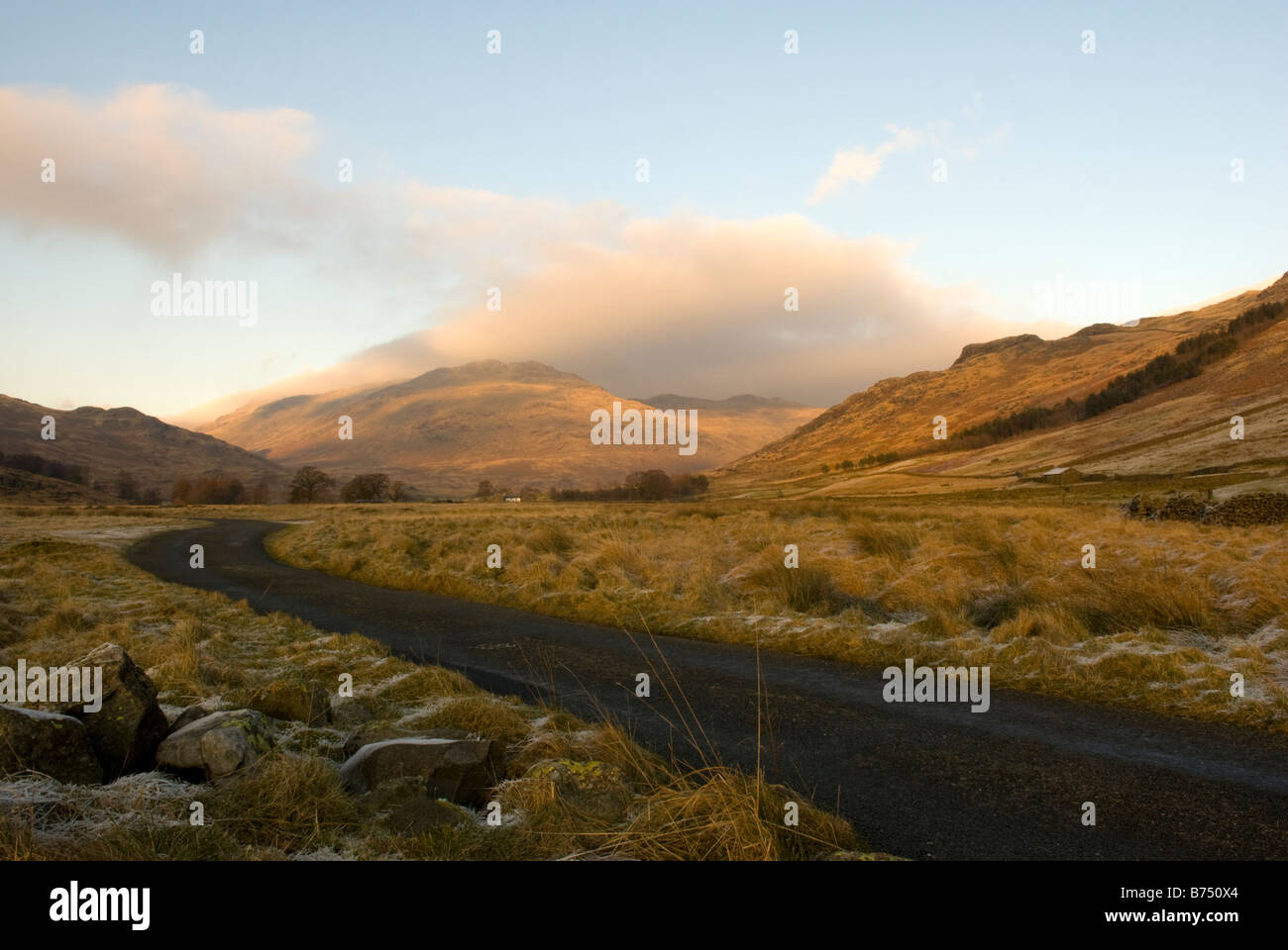 View towards Ulpha Fell in the Duddon Valley The Lake District National ...
