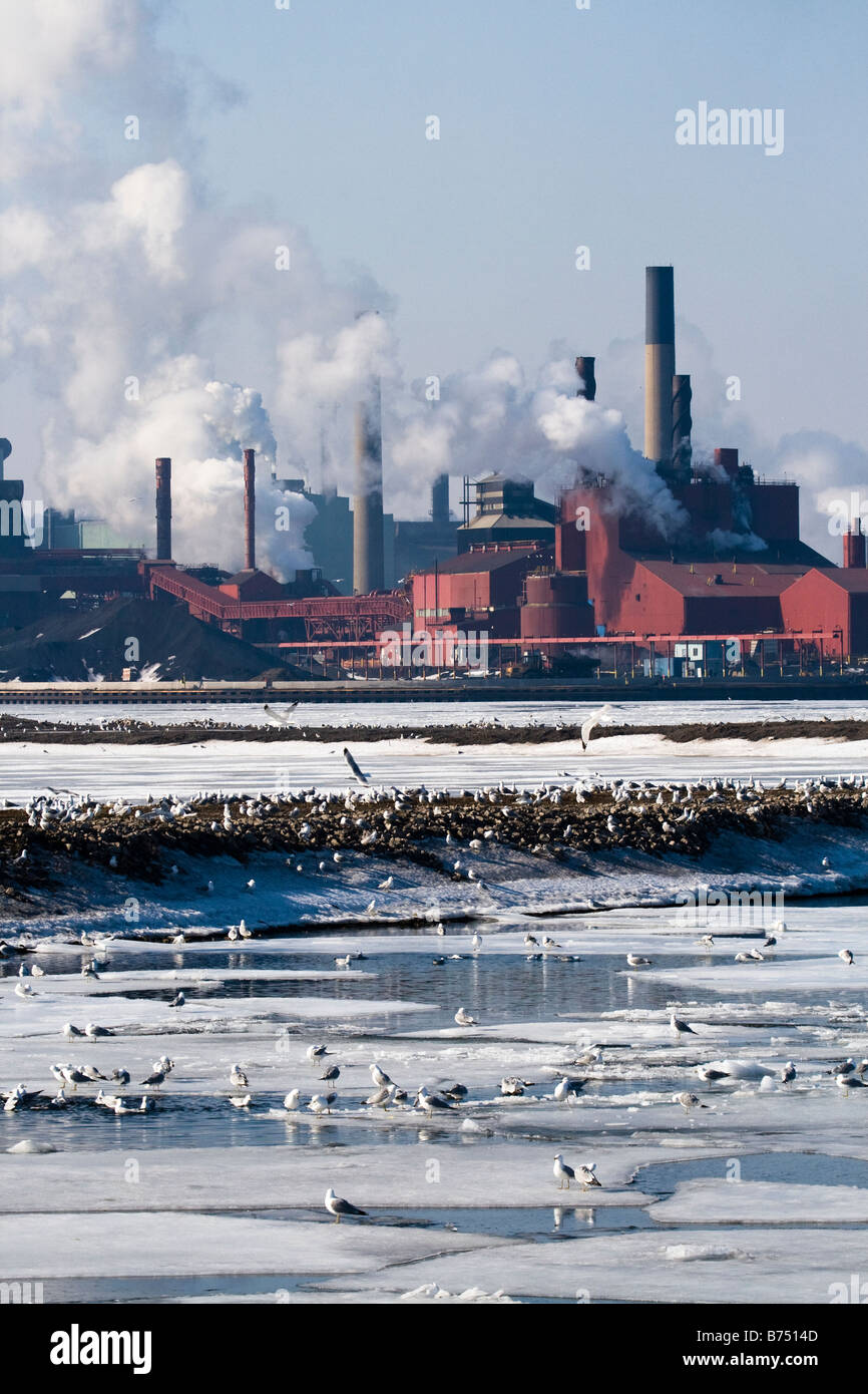 Belching smokestacks hi-res stock photography and images - Alamy
