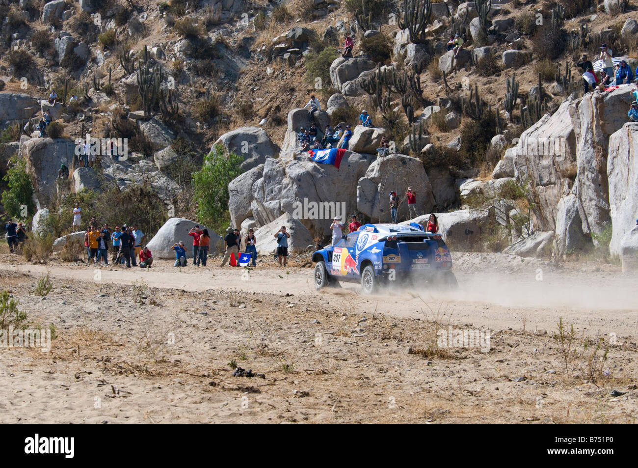 Rally Dakar Rally Raid, 2009 edition held in Argentina and Chile. Race ...