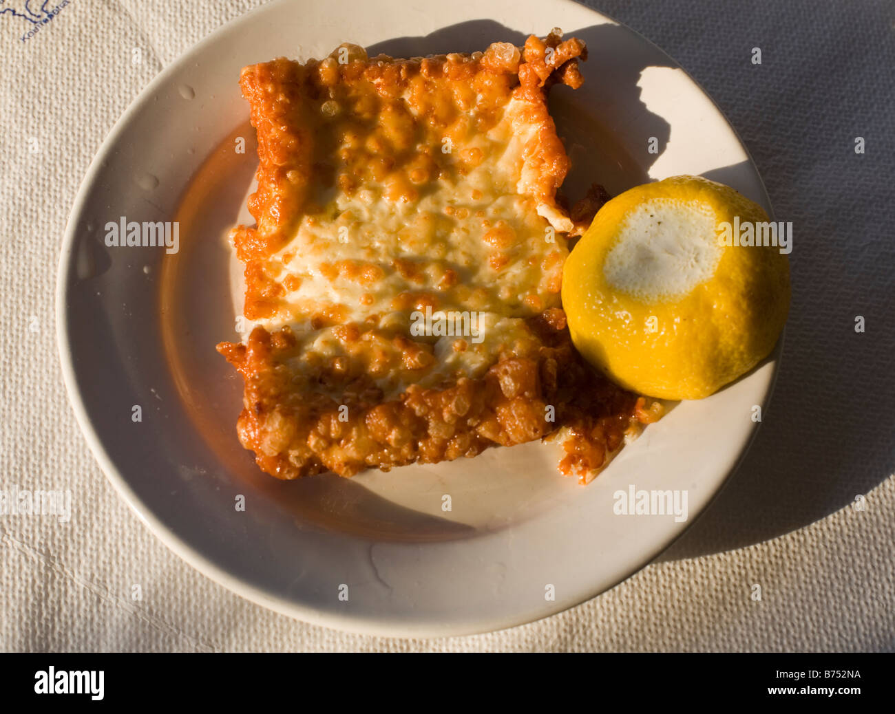 Cheesy starter - Sami, Kefalonia ,Greece, Europe Stock Photo - Alamy