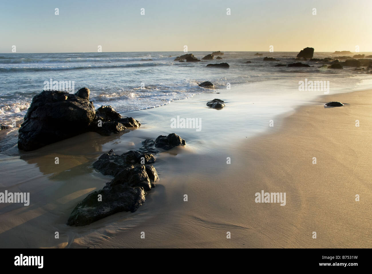 Flynns Beach, Port Macquarie, Australia at dawn Stock Photo - Alamy