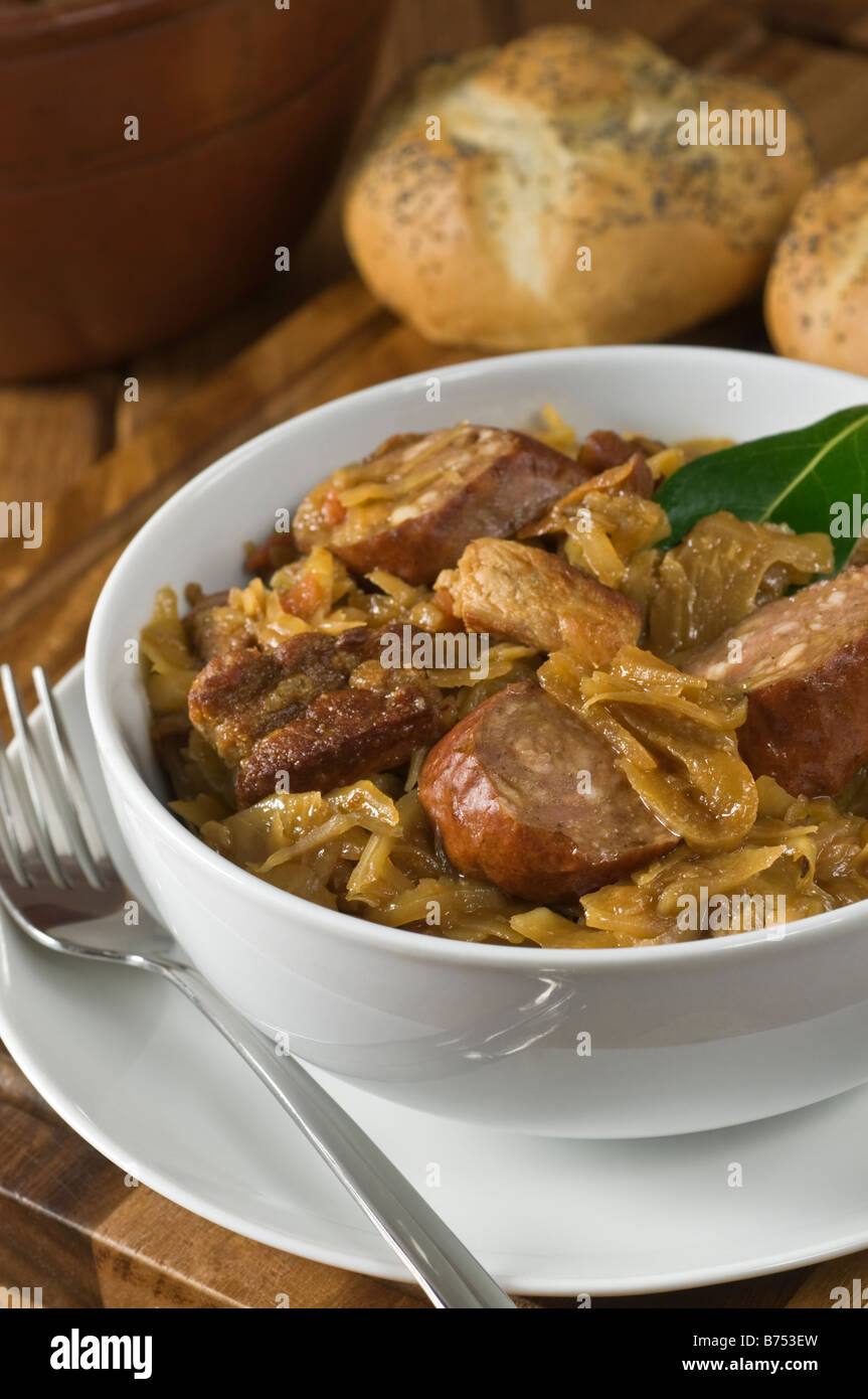 Bigos typical stew poland lithuanian hi-res stock photography and ...