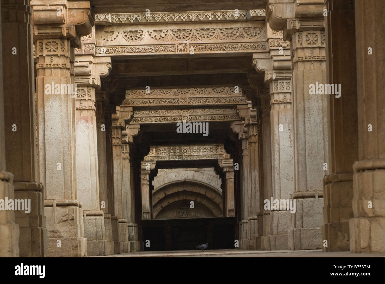 ADALAJ STEP WELL IN GUJARATH, INDIA Stock Photo - Alamy