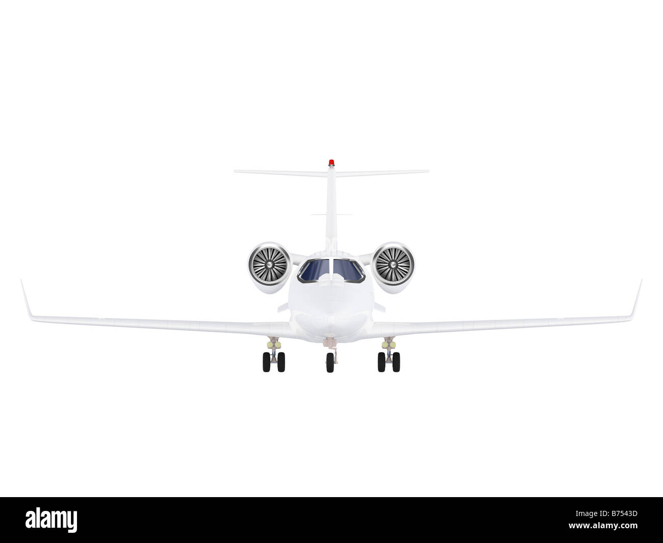 isolated jet airplane on a white background Stock Photo - Alamy