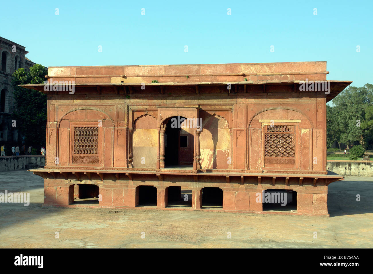 building at the red fort Stock Photo - Alamy