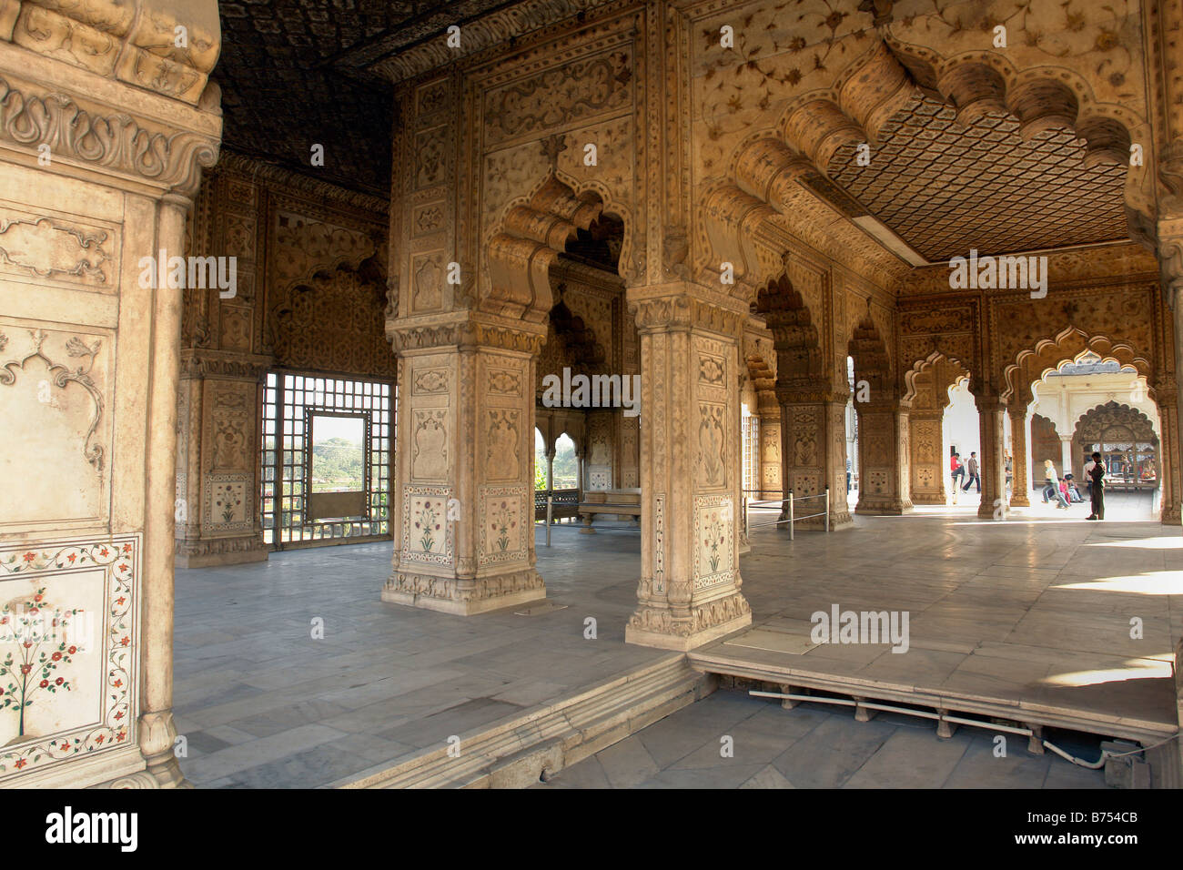 internal view of the diwan i khas or hall of private audiences in the ...