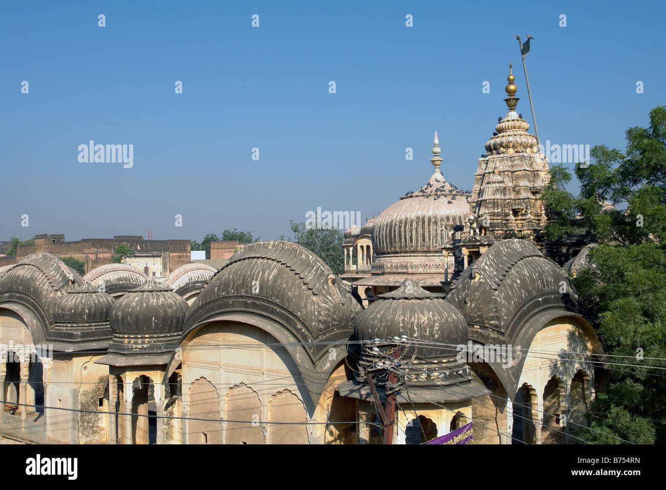 temple overview at nawalgarh Stock Photo - Alamy