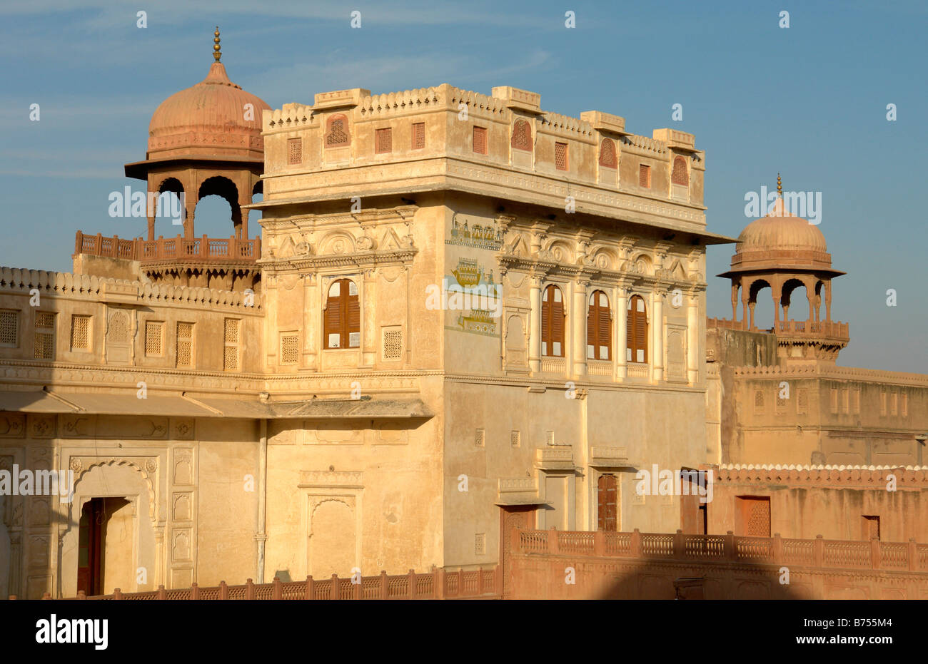 view in junagarh fort bikaner Stock Photo - Alamy