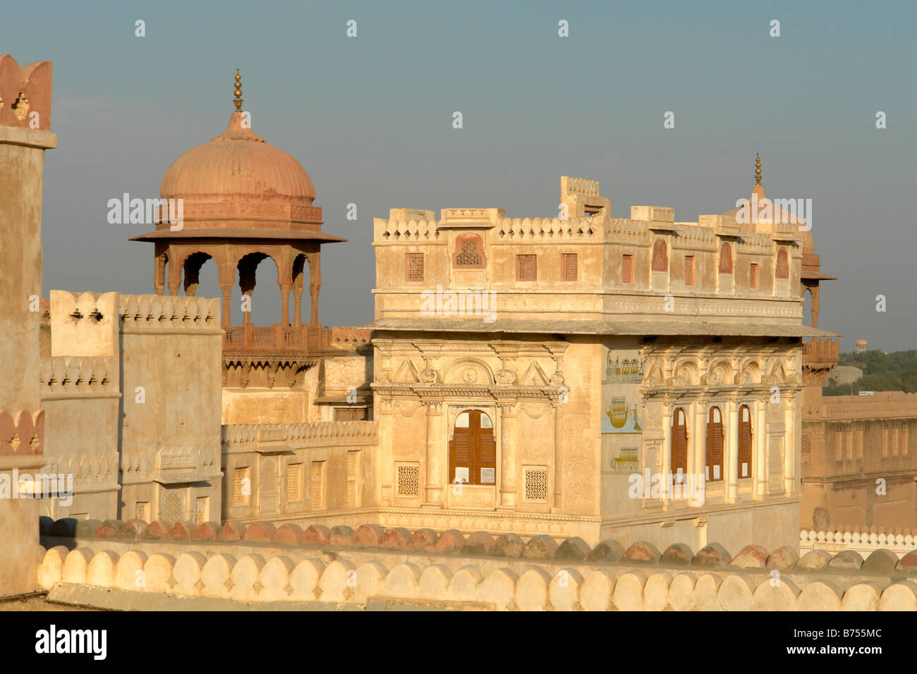 view in junagarh fort bikaner Stock Photo - Alamy