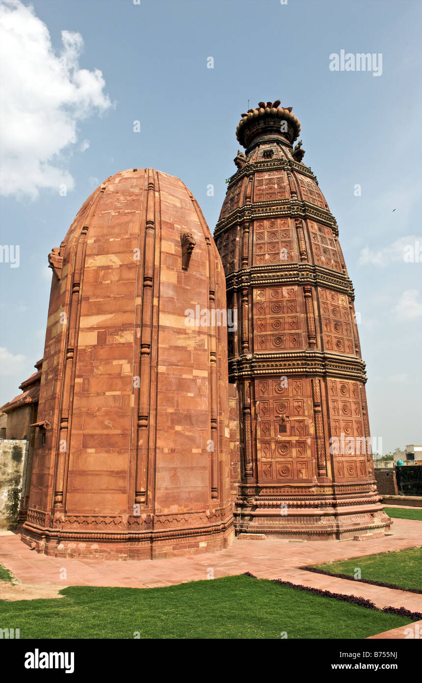India Vrindavan a Hindu temple Stock Photo - Alamy