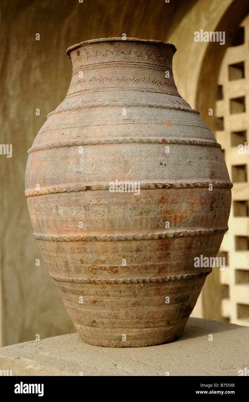 Traditional pottery from Dubai, United Arab Emirates, Middle East Stock ...