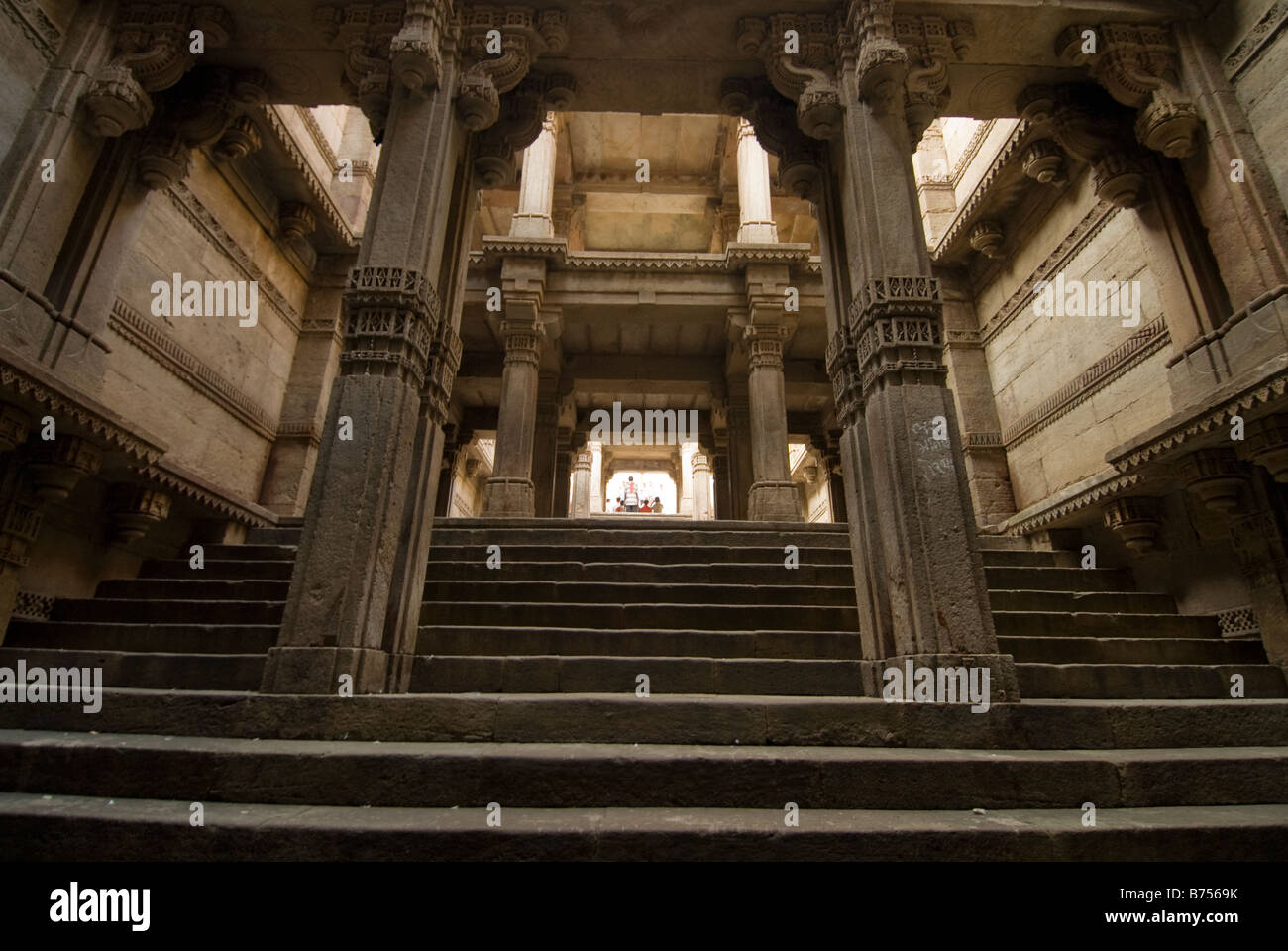 ADALAJ STEP WELL IN GUJARATH, INDIA Stock Photo - Alamy