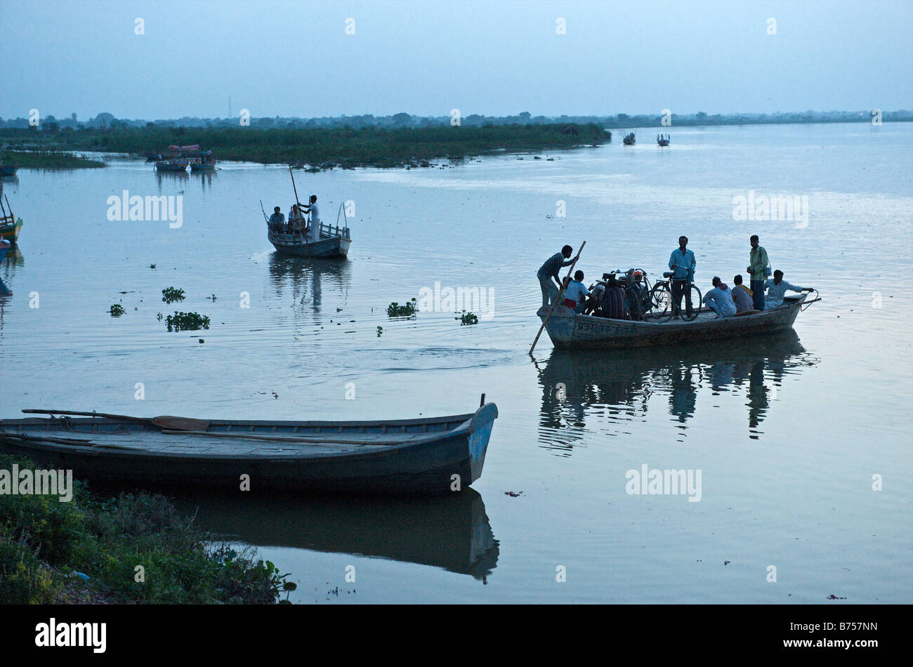 India Vrindavan the holy river Yamuna Stock Photo - Alamy