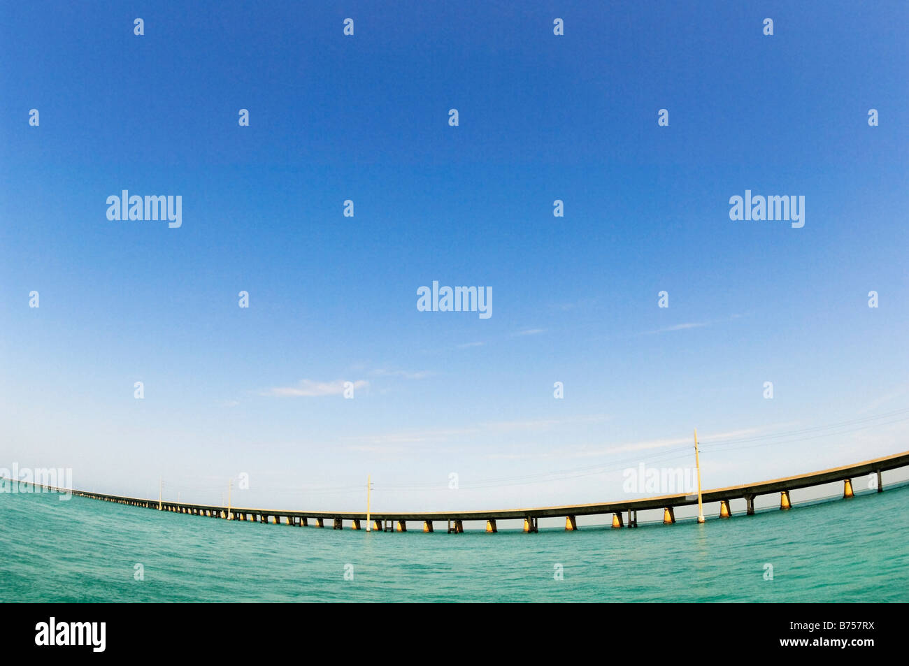 Bridge across the sea, Florida Keys, Florida, USA Stock Photo - Alamy