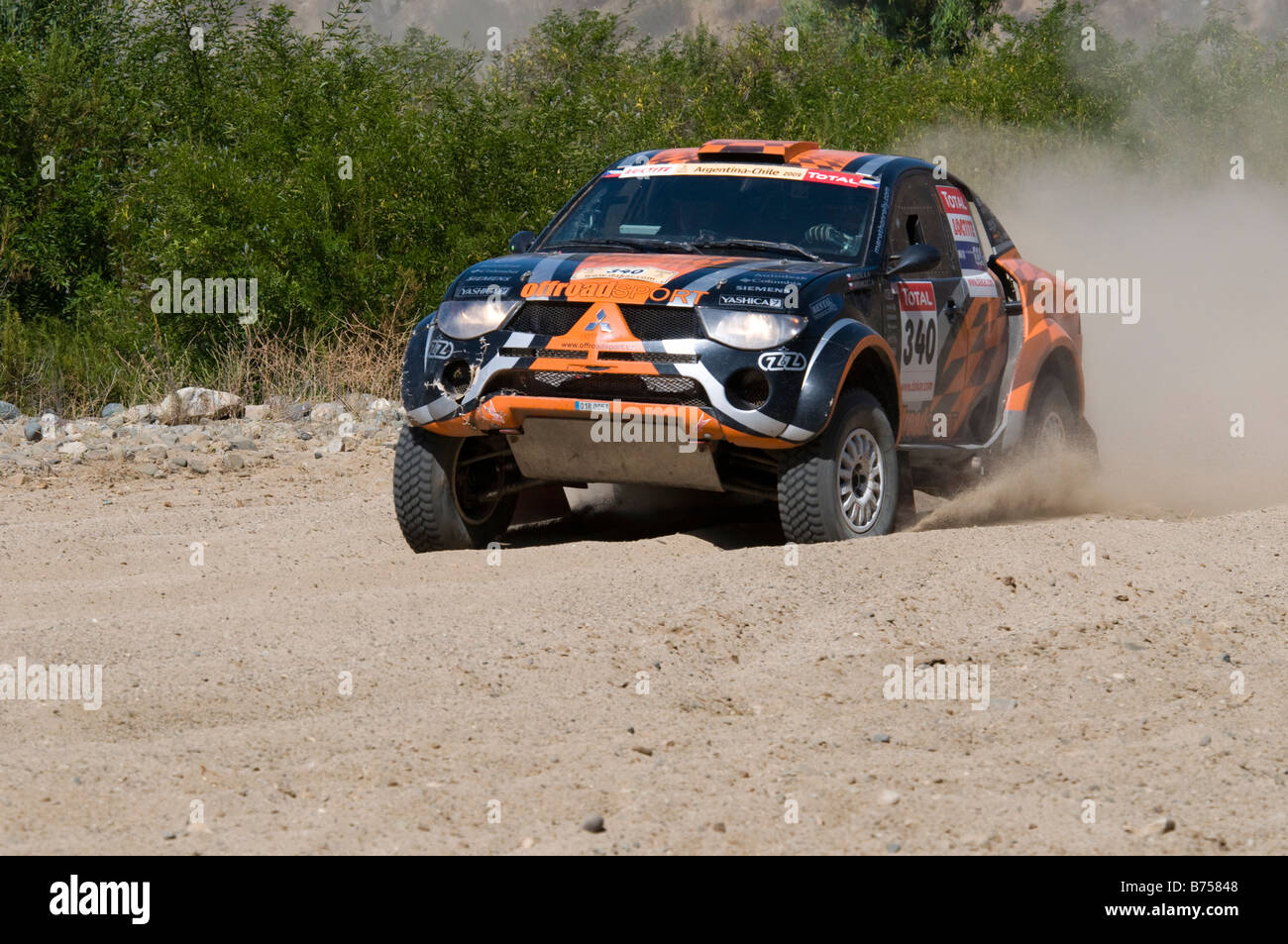 Rally raid trucks hi-res stock photography and images - Alamy