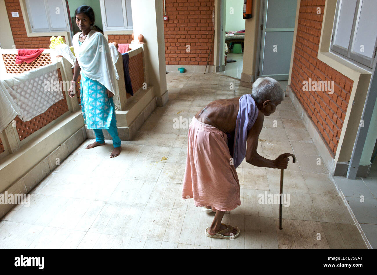 India Vrindavan the Ma Dham ashram for Widows of the Guild of Service ...