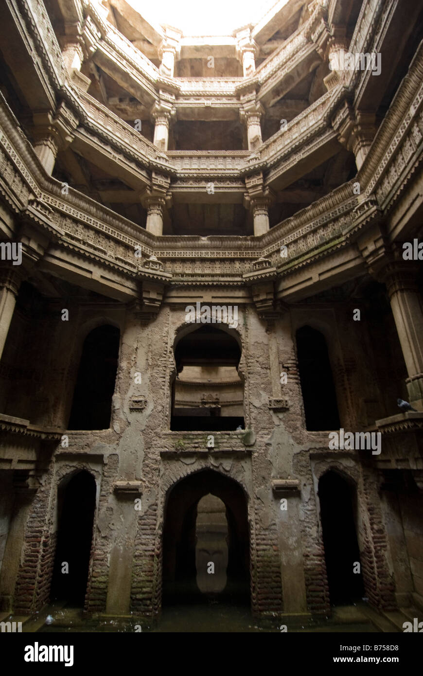 ADALAJ STEP WELL IN GUJARATH, INDIA Stock Photo - Alamy