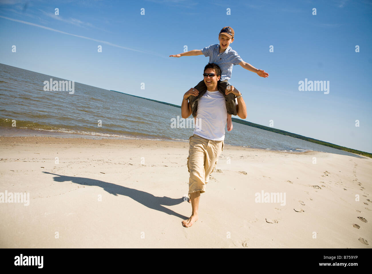 Boy Arms Out Stretched High Resolution Stock Photography and Images - Alamy