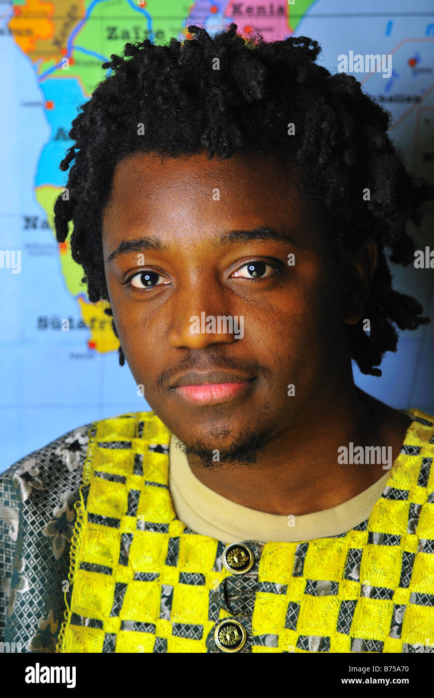 Portrait of african student Stock Photo - Alamy
