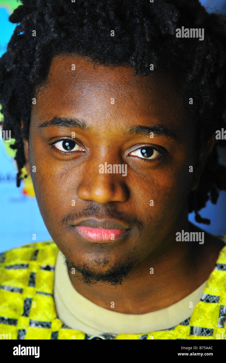 Portrait of african young man Stock Photo - Alamy