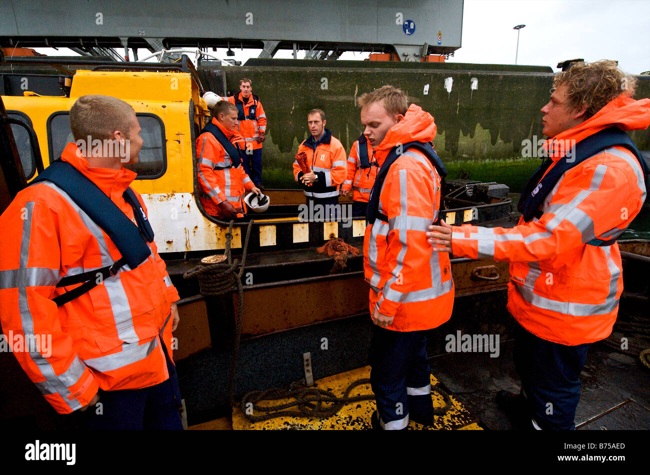 Netherlands Port of Rotterdam the Dutch rowers KRVE Stock Photo - Alamy