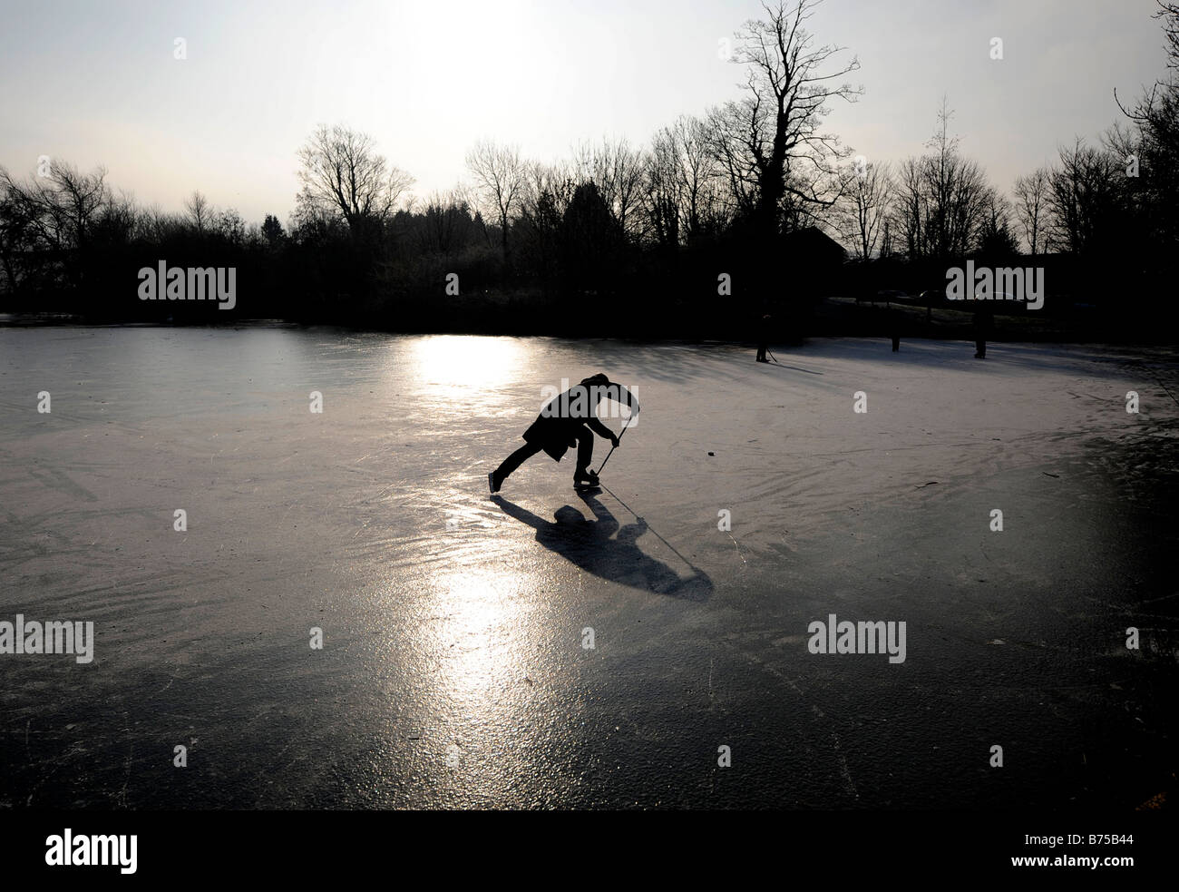 Falmer pond brighton hi-res stock photography and images - Alamy